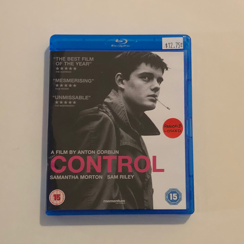 Control - Anton Corbijn - British Blu-ray